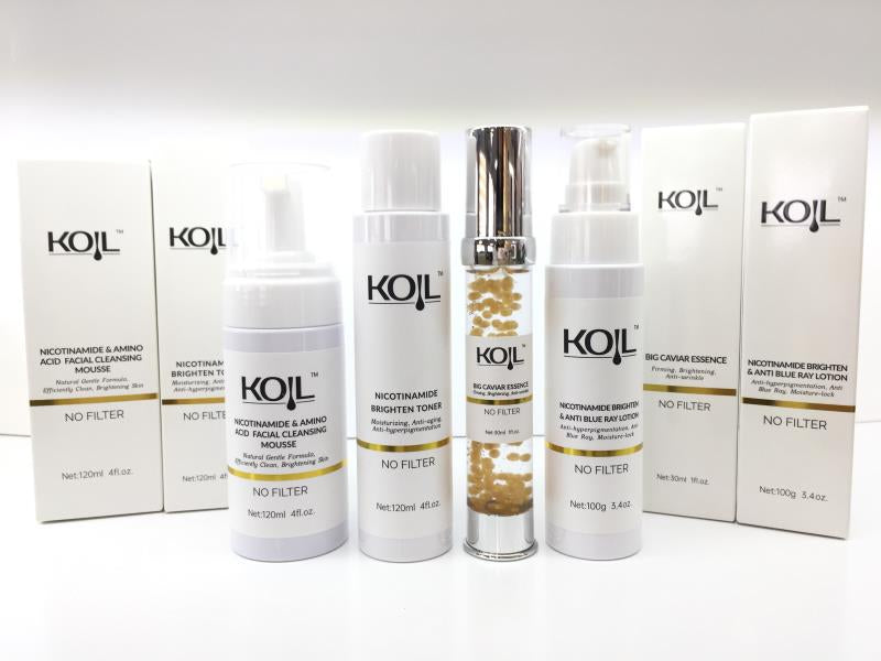 Koil Skin Care 4 Step Brighten Kit – KOIL, LLC